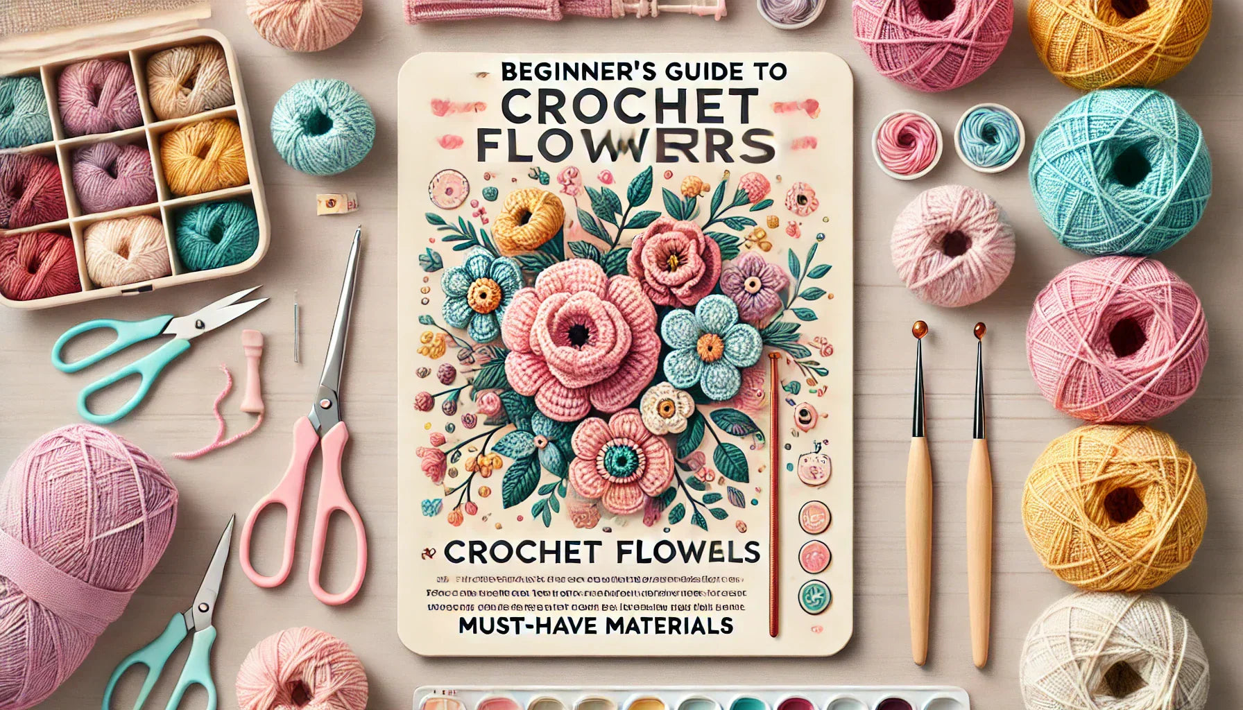 Crochet materials for beginners – Lilyrosy LLC