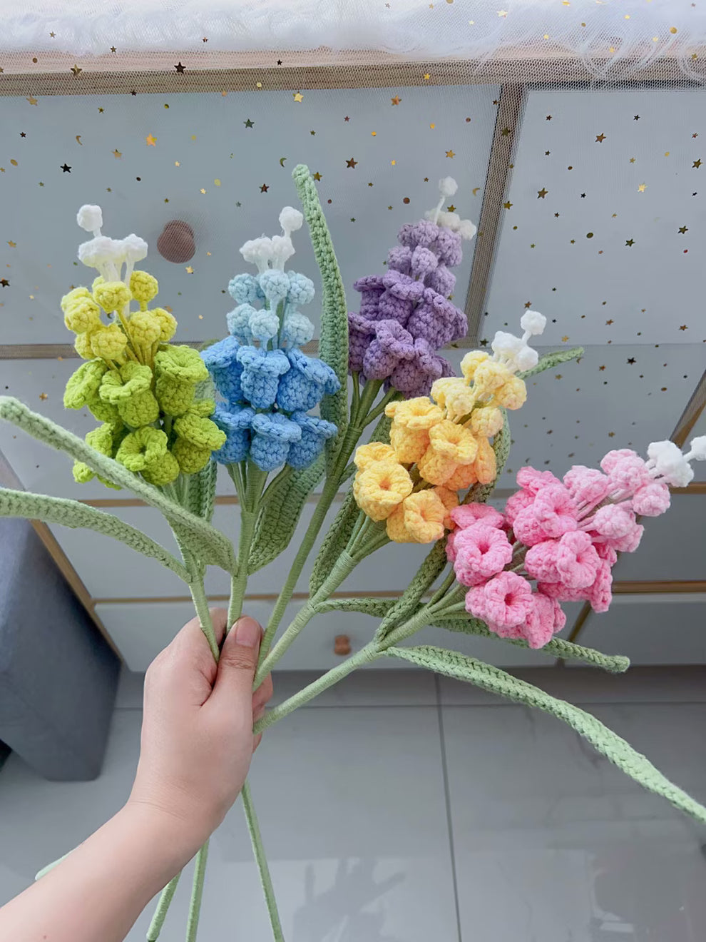 Lilyrosy Crochet Hyacinth Flowers Patterns with Step-by-Step Video Tut ...